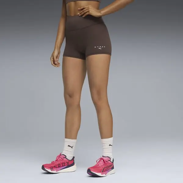 PUMA X Hyrox 3" Biker Shorts - Brown
