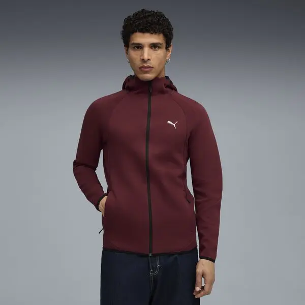 PUMA Evostripe Full Zip Hoodie - Red