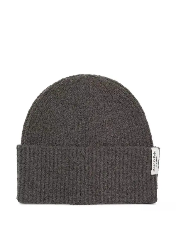 Marc O'polo Ribbed-knit Beanie - Grey