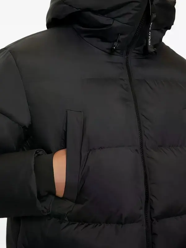 Marc O'polo Padded Hooded Jacket - Black