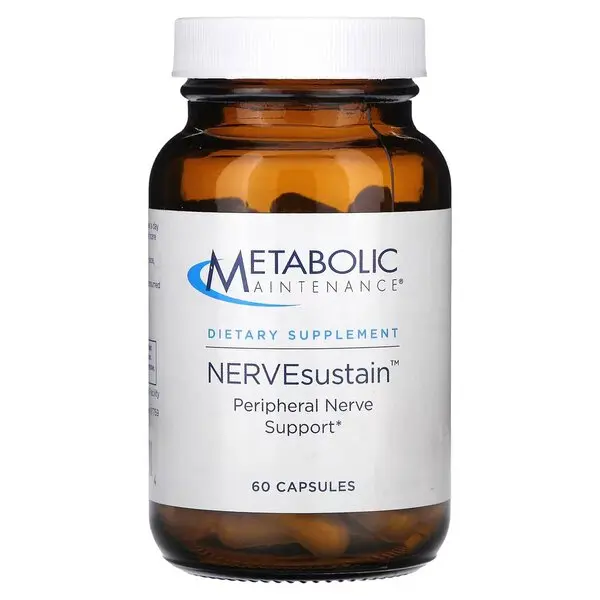 METABOLIC MAINTENANCE Nervesustain Peripheral Nerve Support 60 Capsules - One-color