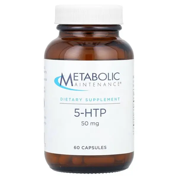 METABOLIC MAINTENANCE 5-htp 50mg 60 Capsules - One-color