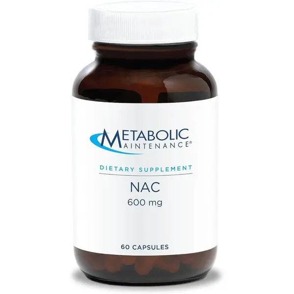 METABOLIC MAINTENANCE Nac 600mg 60 Capsules - One-color