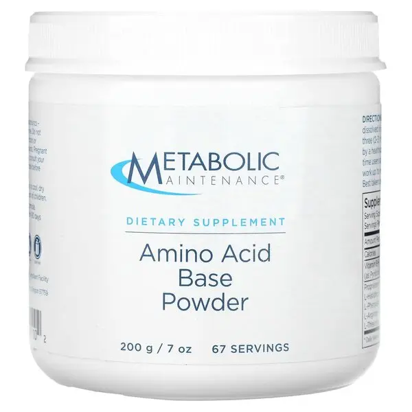 METABOLIC MAINTENANCE Amino Acid Base Powder 200 Grams - One-color