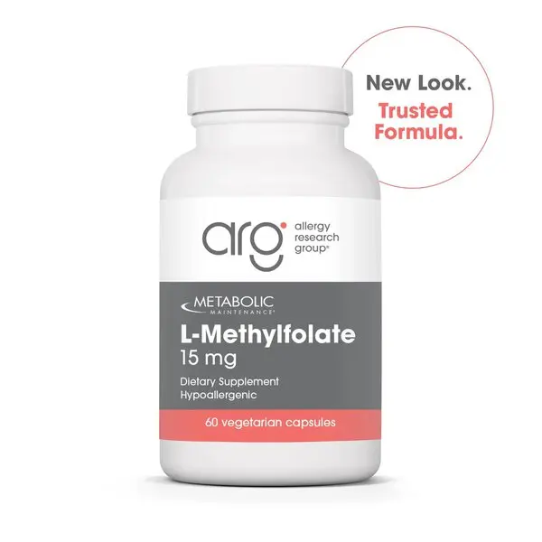 METABOLIC MAINTENANCE L-methylfolate 15mg 60 Capsules - One-color