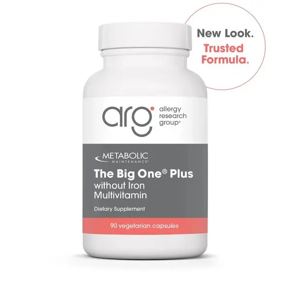 METABOLIC MAINTENANCE The Big One Plus Without Iron Multivitamin 90 Capsules - One-color