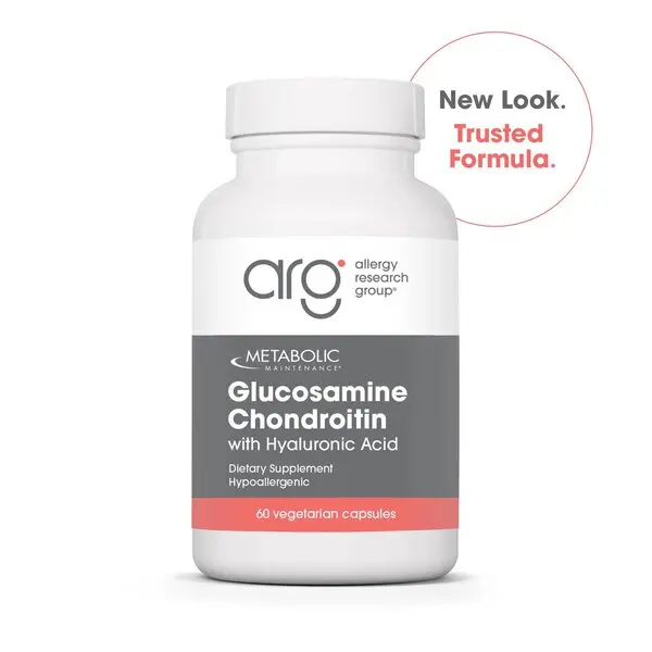 METABOLIC MAINTENANCE Glucosamine Chondroitin W/hyaluronic Acid 60 Capsules - One-color