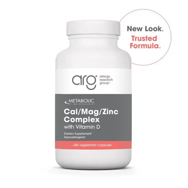 METABOLIC MAINTENANCE Cal/mag/zinc Complex With Vitamin D 240 Capsules - One-color