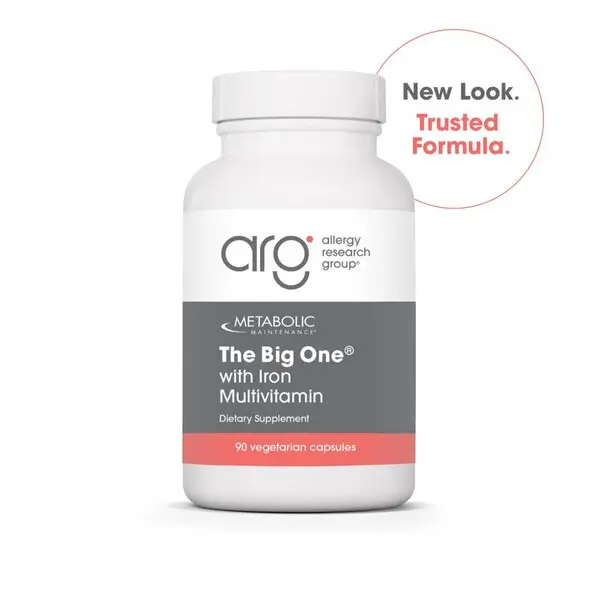 METABOLIC MAINTENANCE The Big One W/ Iron 90 Capsules - One-color