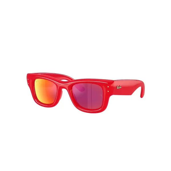 Ray-ban Wayfarer Puffer Sunglasses Frame Lenses - Red
