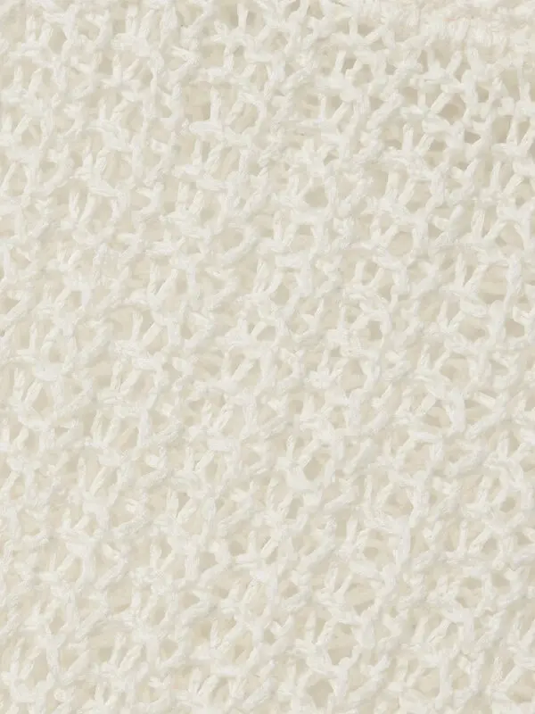 Khaite Elowen Open-knit Cotton Sweater - Neutrals
