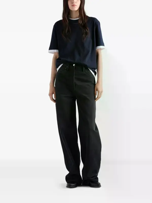 Prada Logo-triangle T-shirt