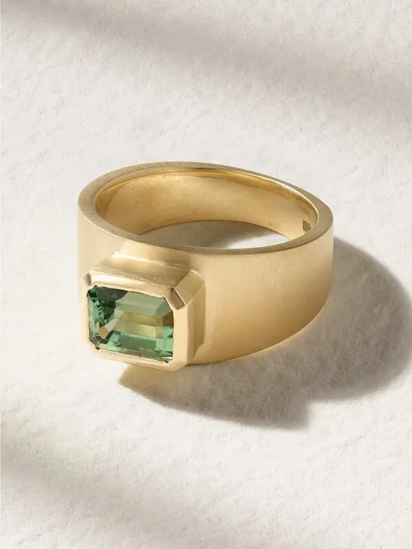 Irene Neuwirth Gemmy Gem 18-karat Tourmaline Ring - Gold
