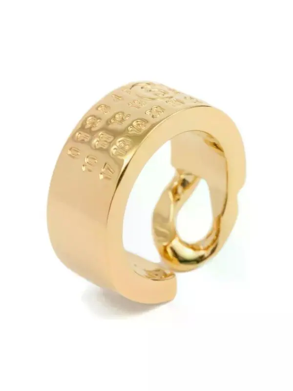 MAISON MARGIELA Minimal Logo Ring - Gold