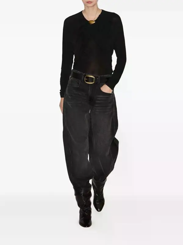 Isabel Marant Étoile Oriane Jeans - Black