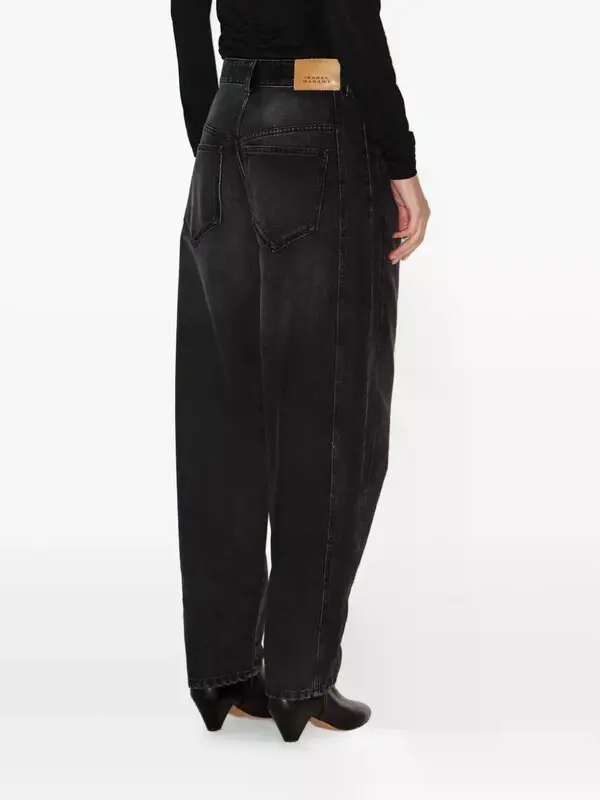 Isabel Marant Étoile Oriane Jeans - Black