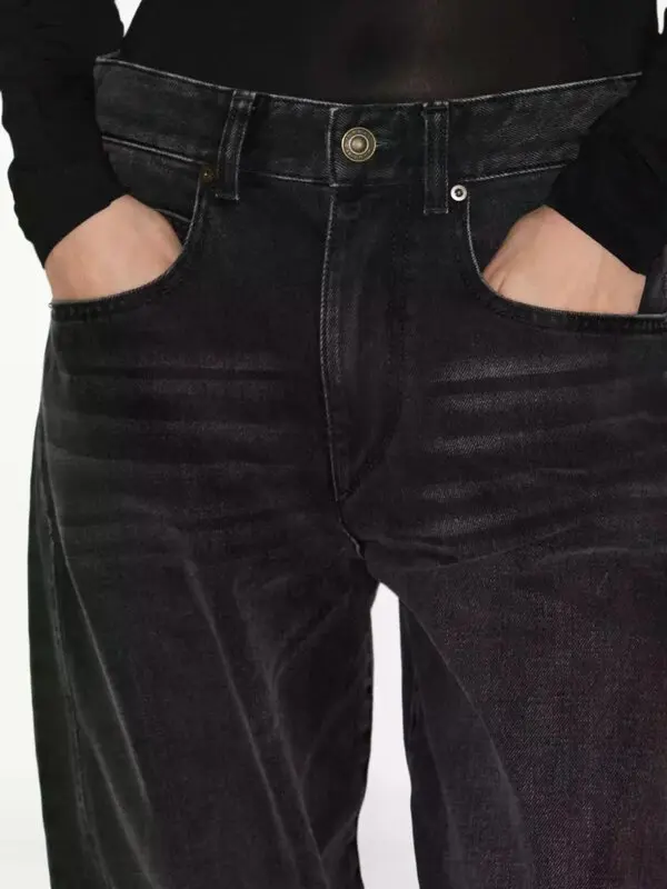 Isabel Marant Étoile Oriane Jeans - Black