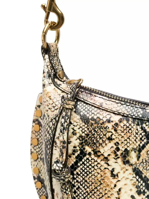 Isabel Marant Étoile Oskan Moon Shoulder Bag - Neutrals