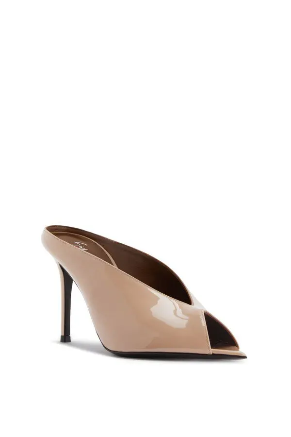 GIUSEPPE ZANOTTI Intriigo Cluedo 90 Mules - Beige