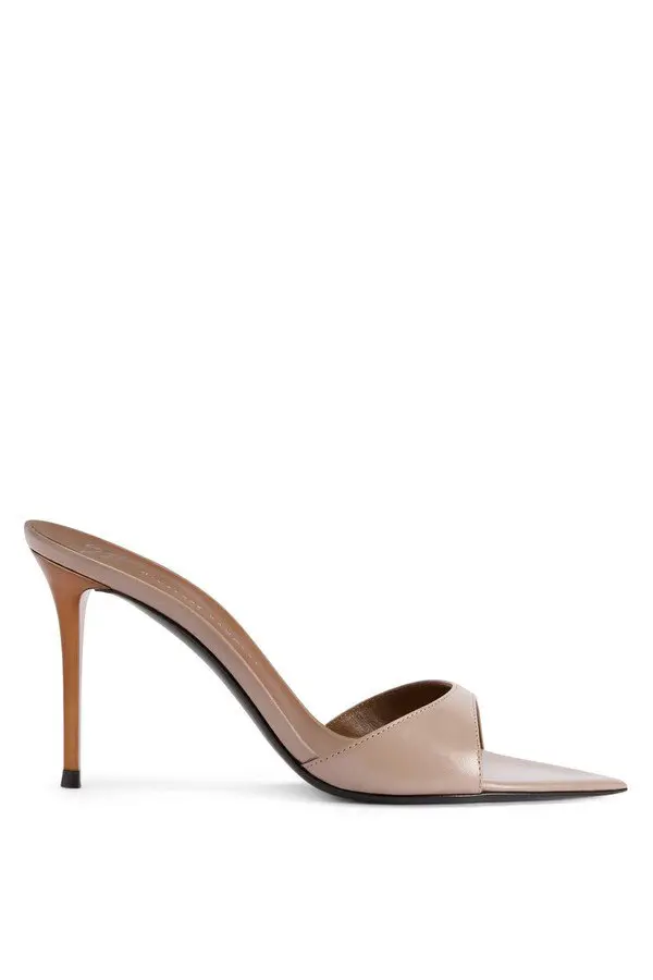 GIUSEPPE ZANOTTI Intriigo 90 Leather Mules