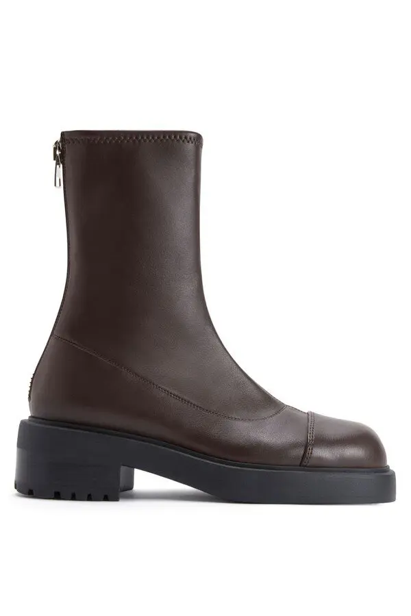 GIUSEPPE ZANOTTI Junney Combat Boots - Brown