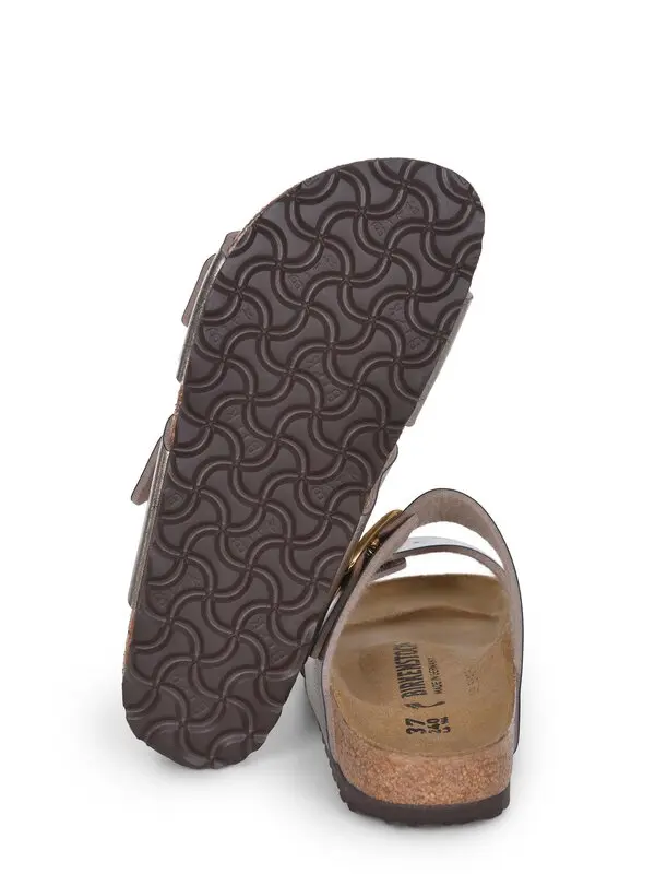 BIRKENSTOCK Arizona Big Buckle Leather Slides