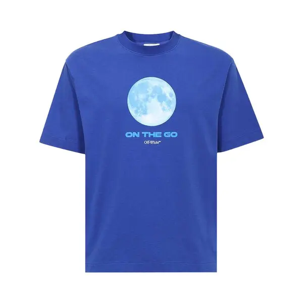 Off-White Onthego Moon Skate T-shirt - Blue