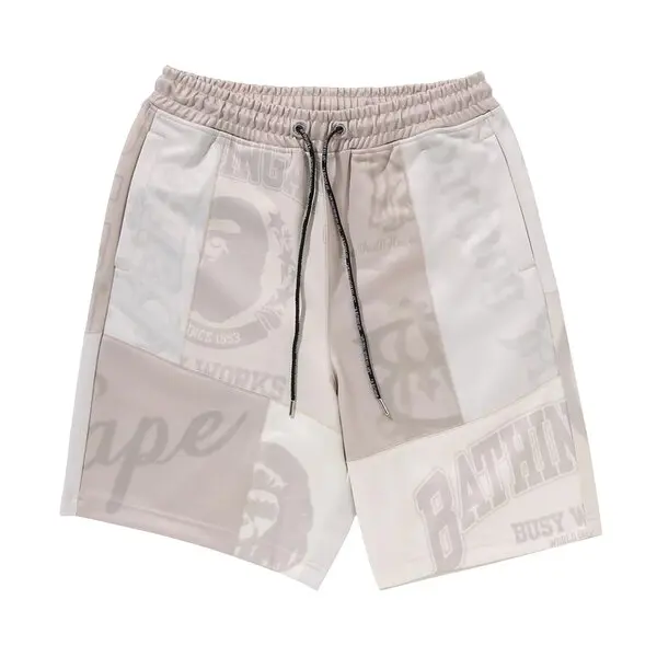 A BATHING APE Patchwork Basketball Shorts