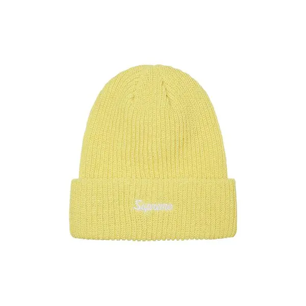 Supreme Loose Gauge Beanie - Yellow