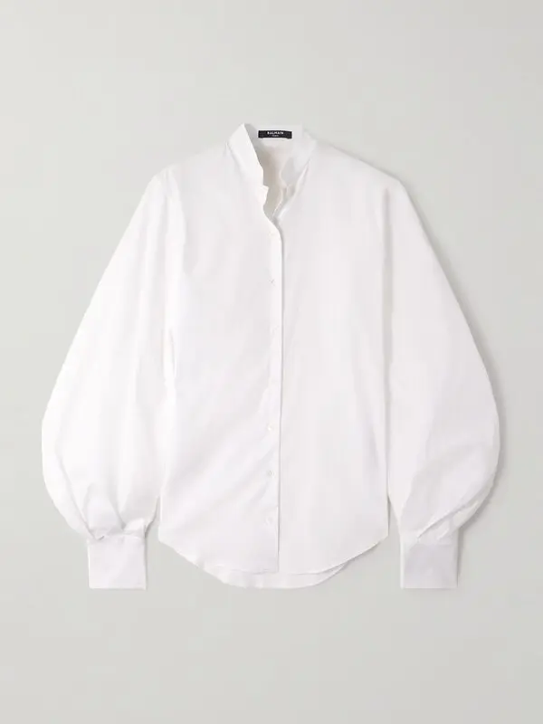 Balmain Cotton-poplin Shirt