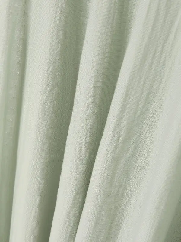 Alaïa Wool-blend Maxi Skirt - Green