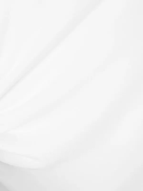 Alaïa Ruched Stretch-jersey T-shirt - White