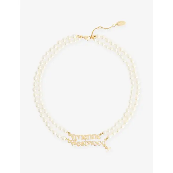 VIVIENNE WESTWOOD Amelia Pearl Necklace - Aw25-gold / Cream Pearl
