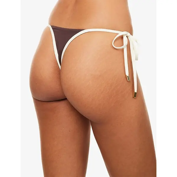 Monday Swimwear Palma Thong Bikini Bottoms