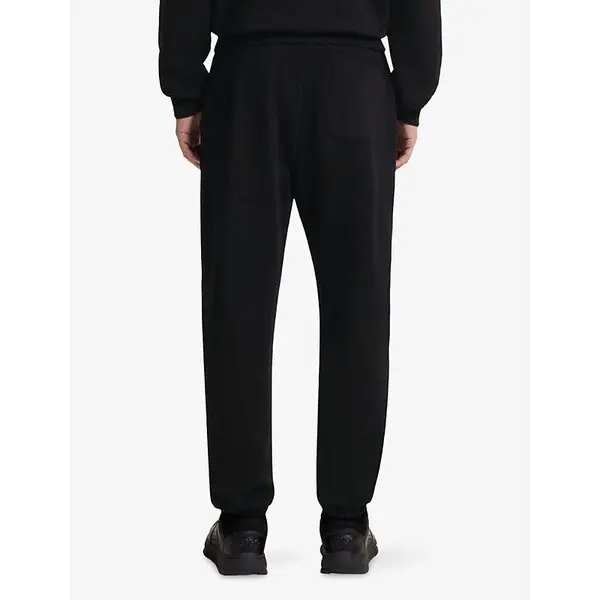 Hugo Logo-print Regular-fit Cotton Jogging Bottoms