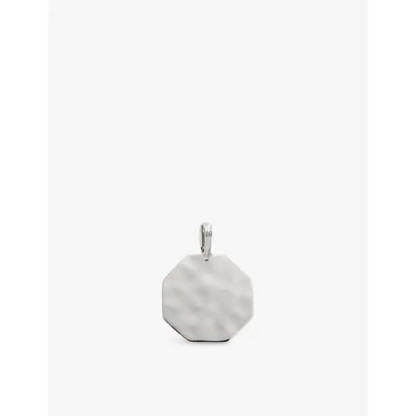 Monica Vinader Octagonal Sterling- Pendant