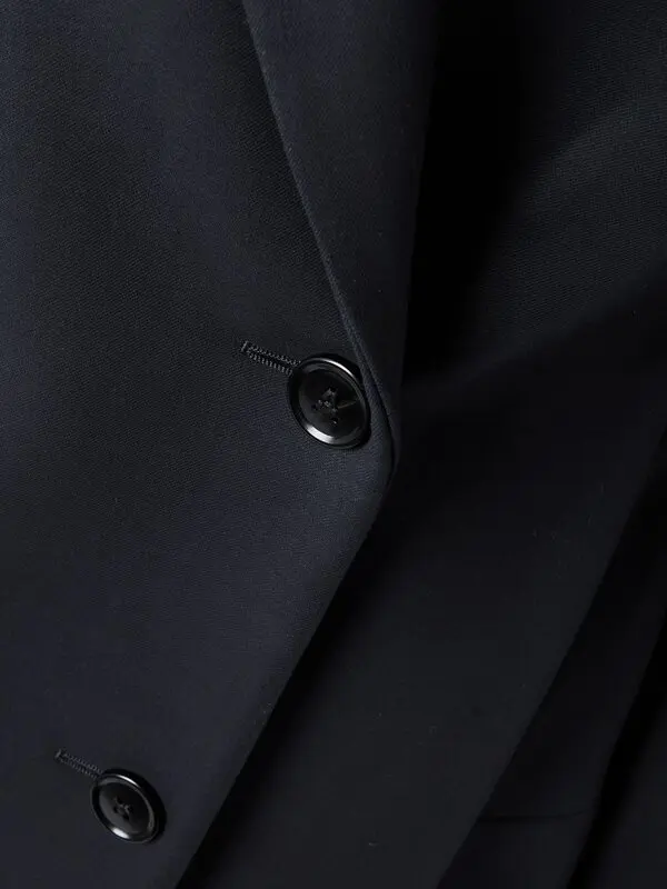Alaïa Double-breasted Cotton Blazer - Blue