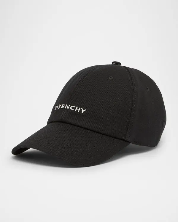 Givenchy Embroidered Logo Baseball Cap - Black