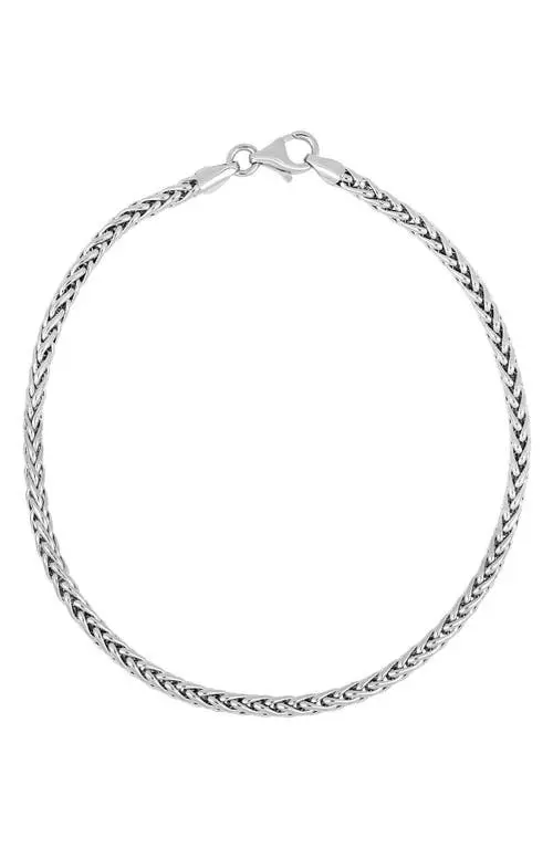 Bony Levy 14k Gold Wheat Chain Bracelet - 14k White Gold