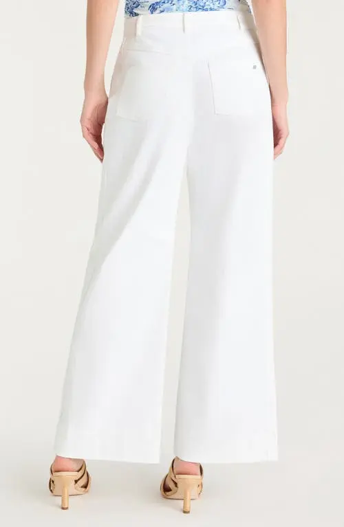 Cinq À Sept Betsy Wide Leg Pants - White