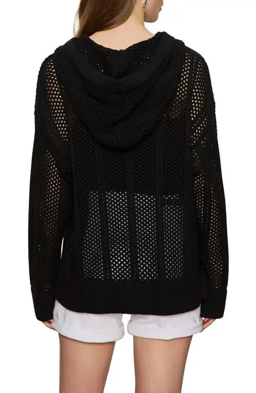 Sanctuary Open Knit Hoodie