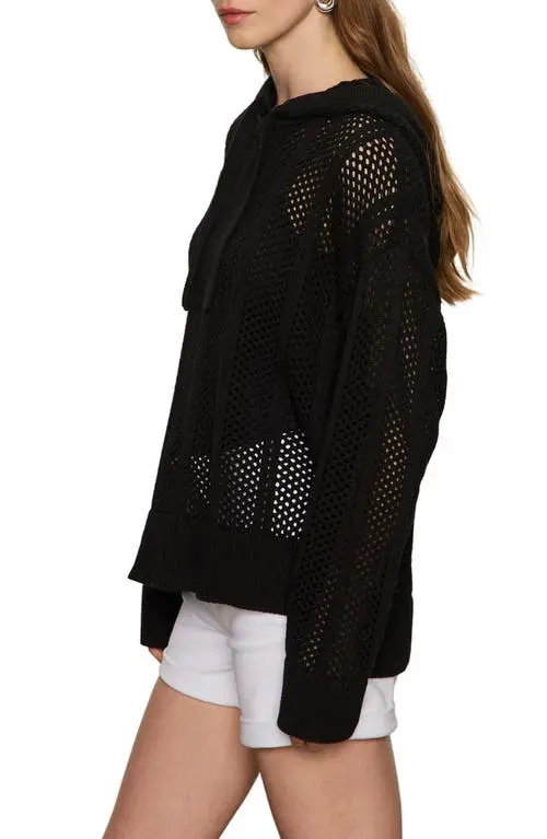 Sanctuary Open Knit Hoodie
