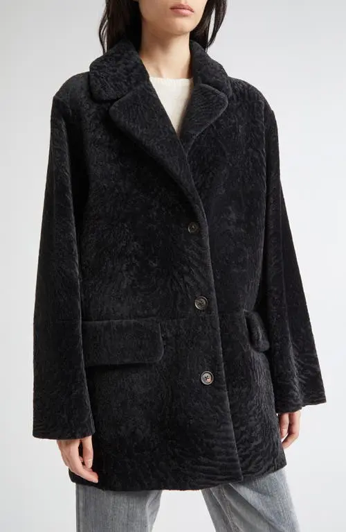 Eleventy Genuine Merino Shearling Jacket