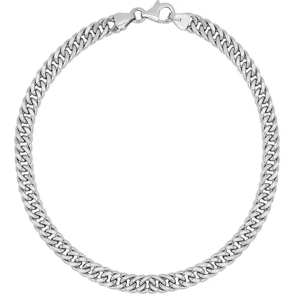 Bony Levy 14k Gold Curb Chain Bracelet - 14k White Gold