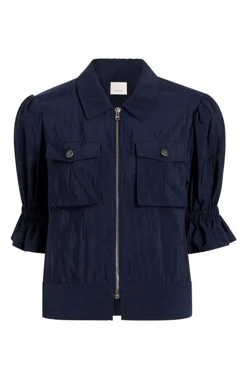 Cinq À Sept Holly Parachute Jacket - Navy