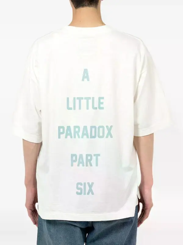Mihara Yasuhiro Dog-print Text-detail T-shirt