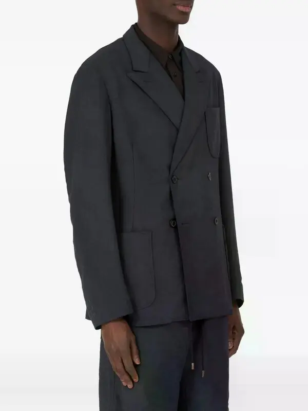 MAISON MARGIELA Double-breasted Patch-pocket Jacket