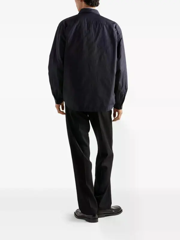 Prada Patch-pocket Classic-collar Shirt
