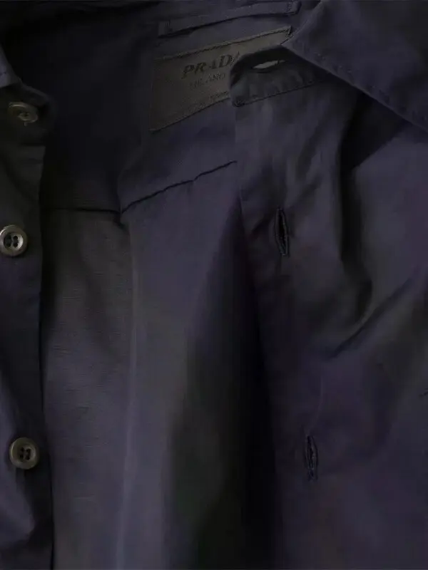 Prada Patch-pocket Classic-collar Shirt