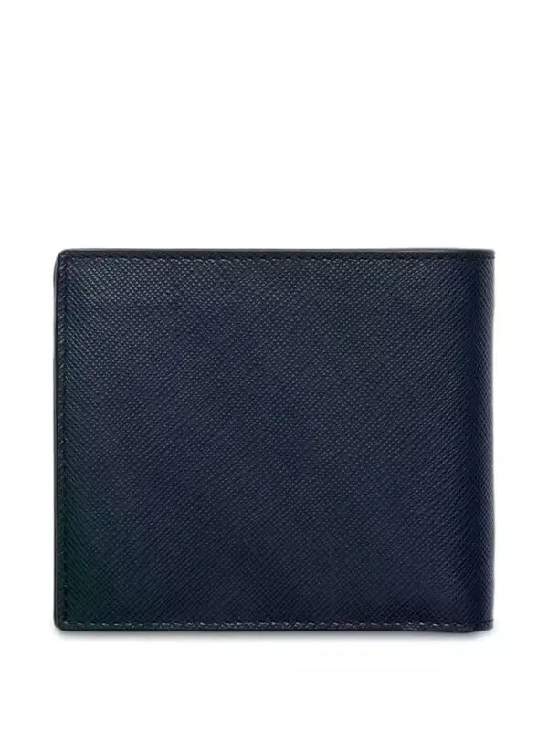 Prada Saffiano Leather Wallet - Blue